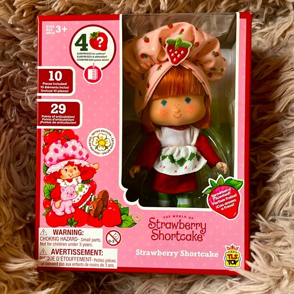 Toys | New Retro Strawberry Shortcake Doll 4 Surprises Included In The ...